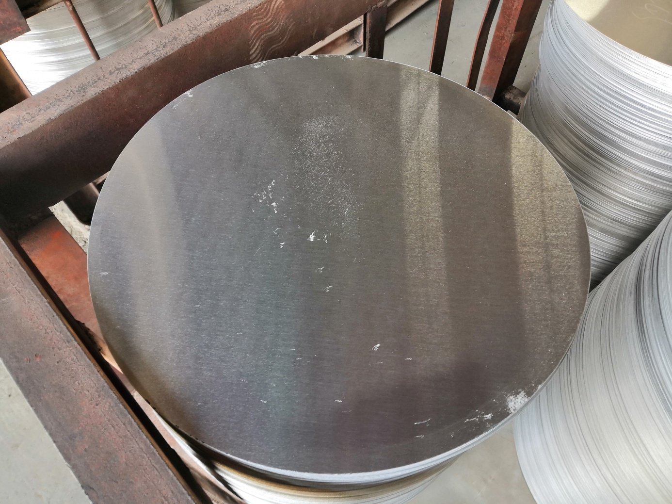 1060-H112 Hot-Rolled Pure Aluminum Disc – Eco Alum Co., Ltd